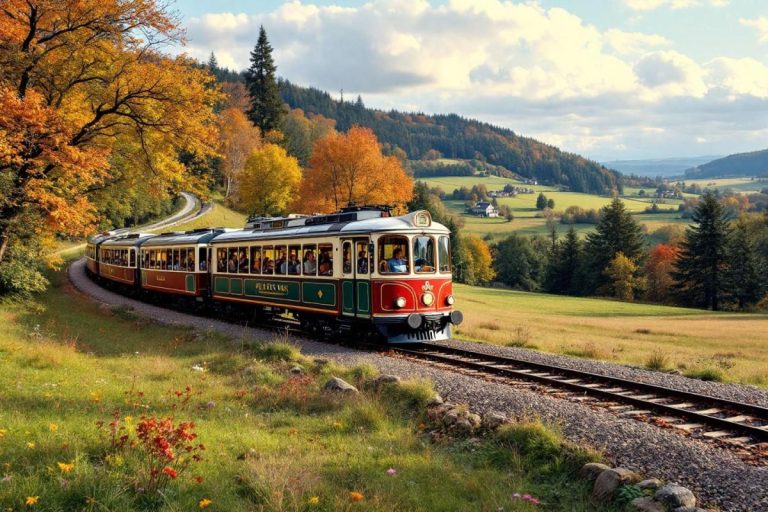 Ce train touristique secret traverse l’un des paysages les plus ...