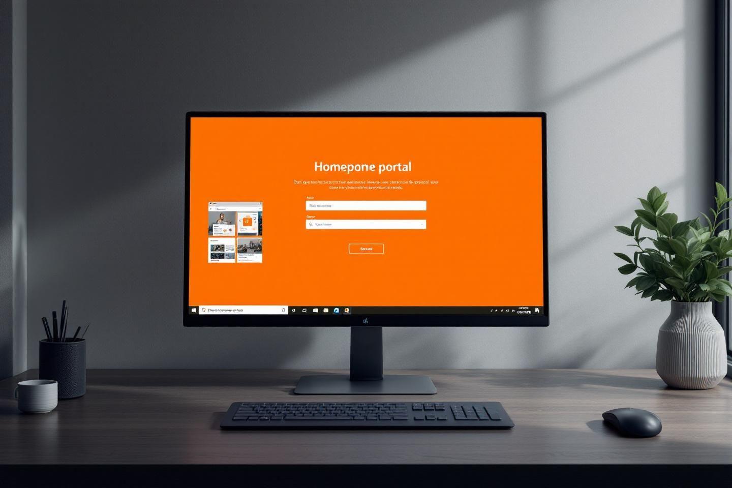 Portail Orange en page d'accueil sous Windows 10 : comment faire le ...